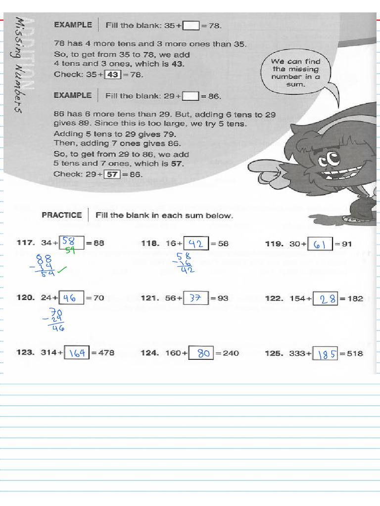 Beast 2A Addition Part 3 Key | PDF