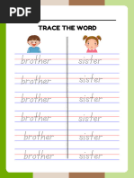 My Family 2ND Grade | PDF