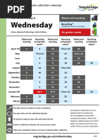 Swansea Recycling and Waste Collection Guide | PDF | Recycling | Human ...