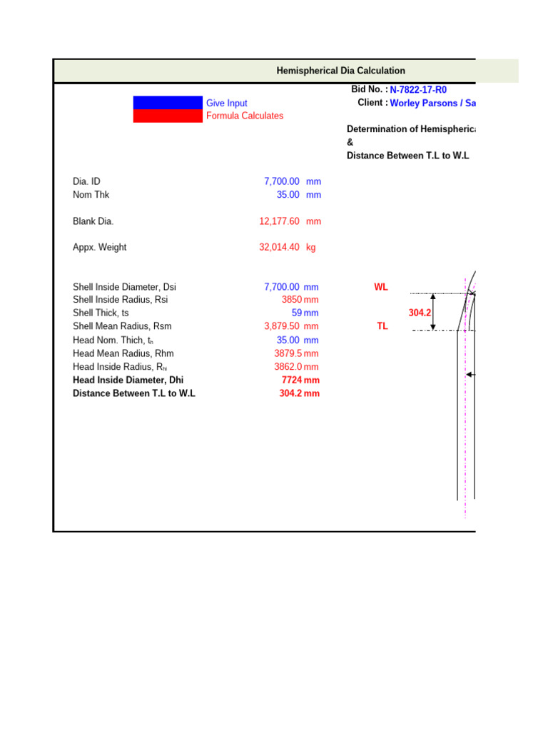 Hemispherical Head | PDF