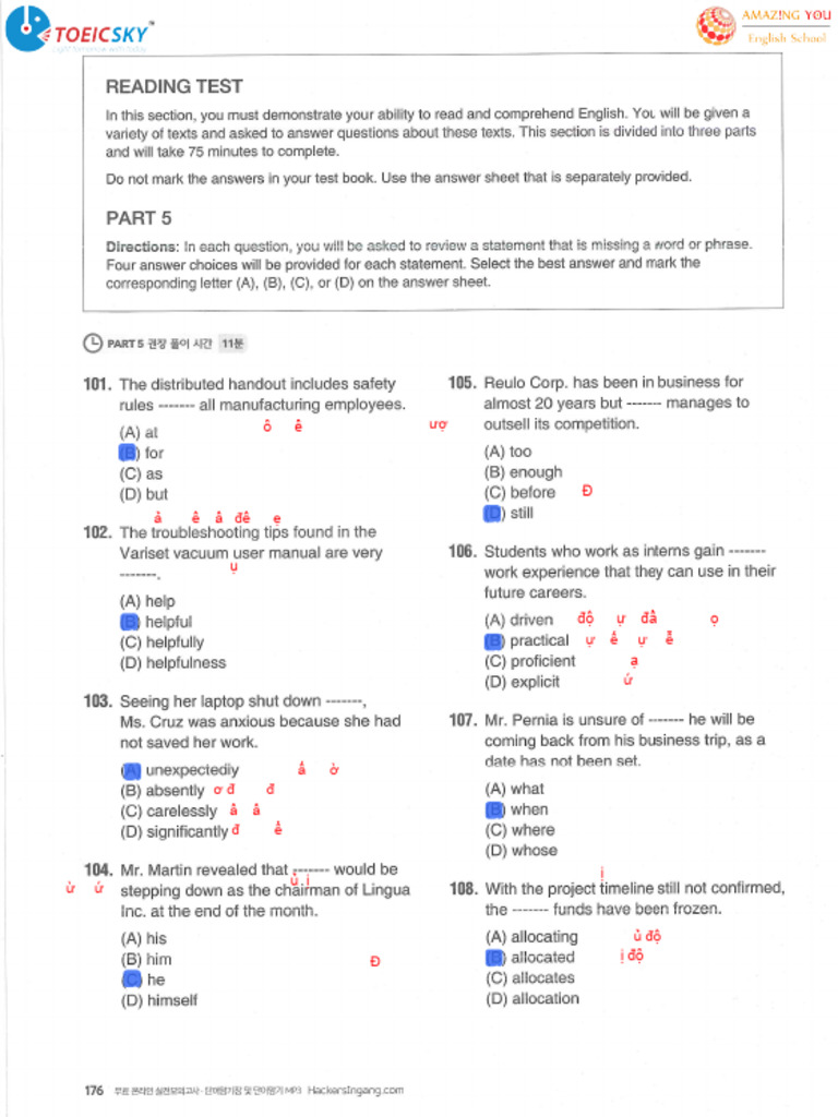Hacker 1 Test 6 Reading | PDF