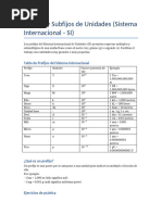 Prefijos Métricos - Mega-, Giga-, Tera-, Mili-, Micro-, Nano-, Pico - y ...