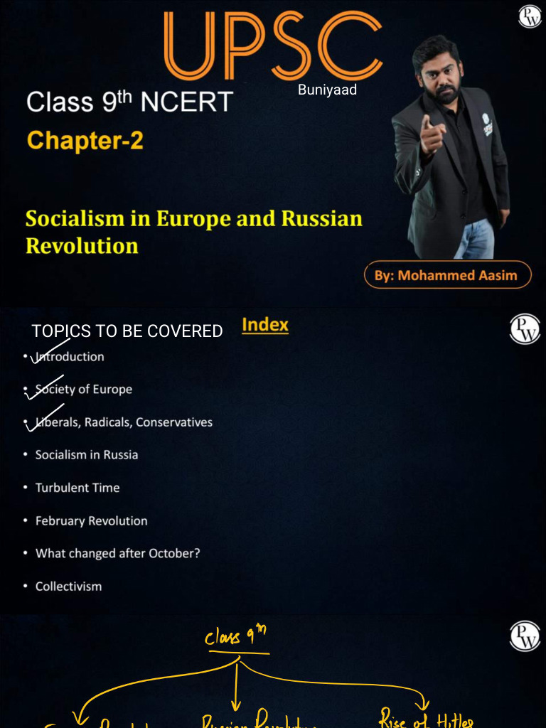 Socialism in Europe and The Russian Revolution FULL CHAPTER - Class 9 ...