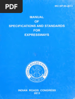 IRC SP 99-2023 Manual of Specifications & Standards For Expressway ...
