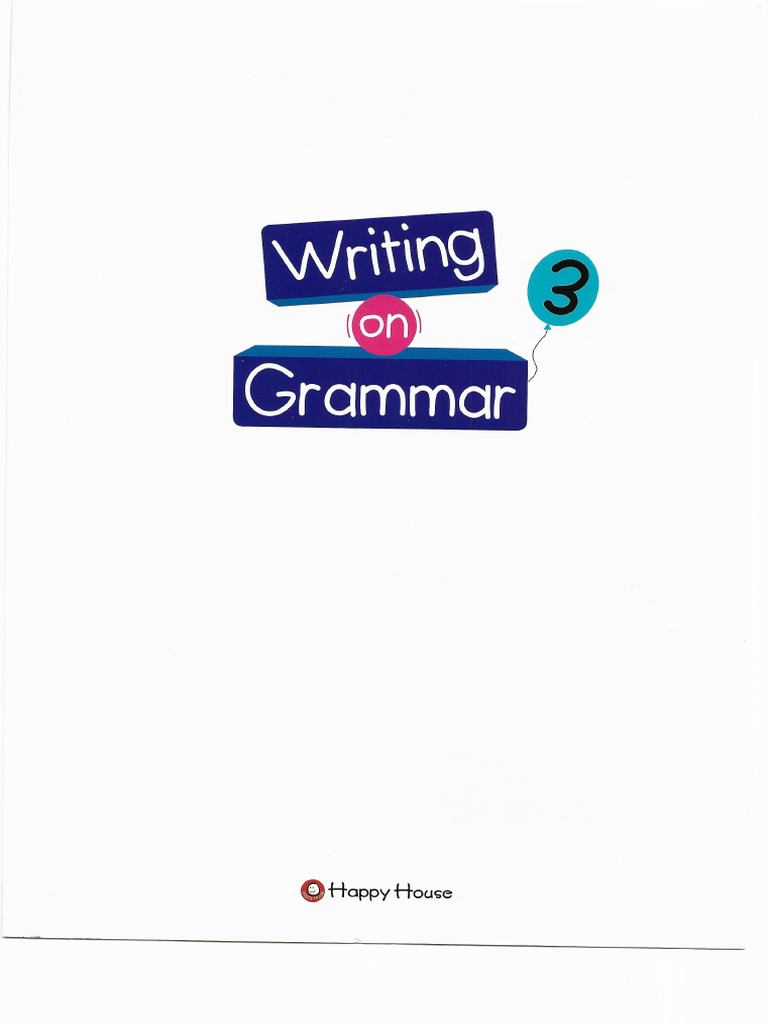 Writing On Grammar 3 | PDF