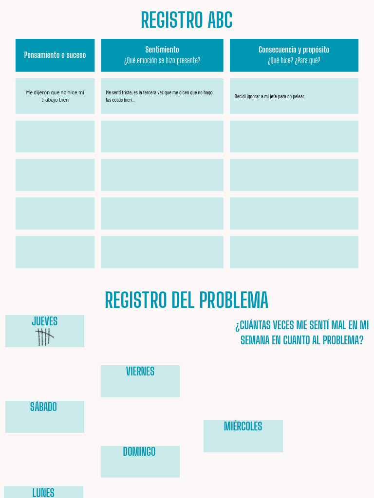 Tarea Terapia 7-14 de Agosto | PDF