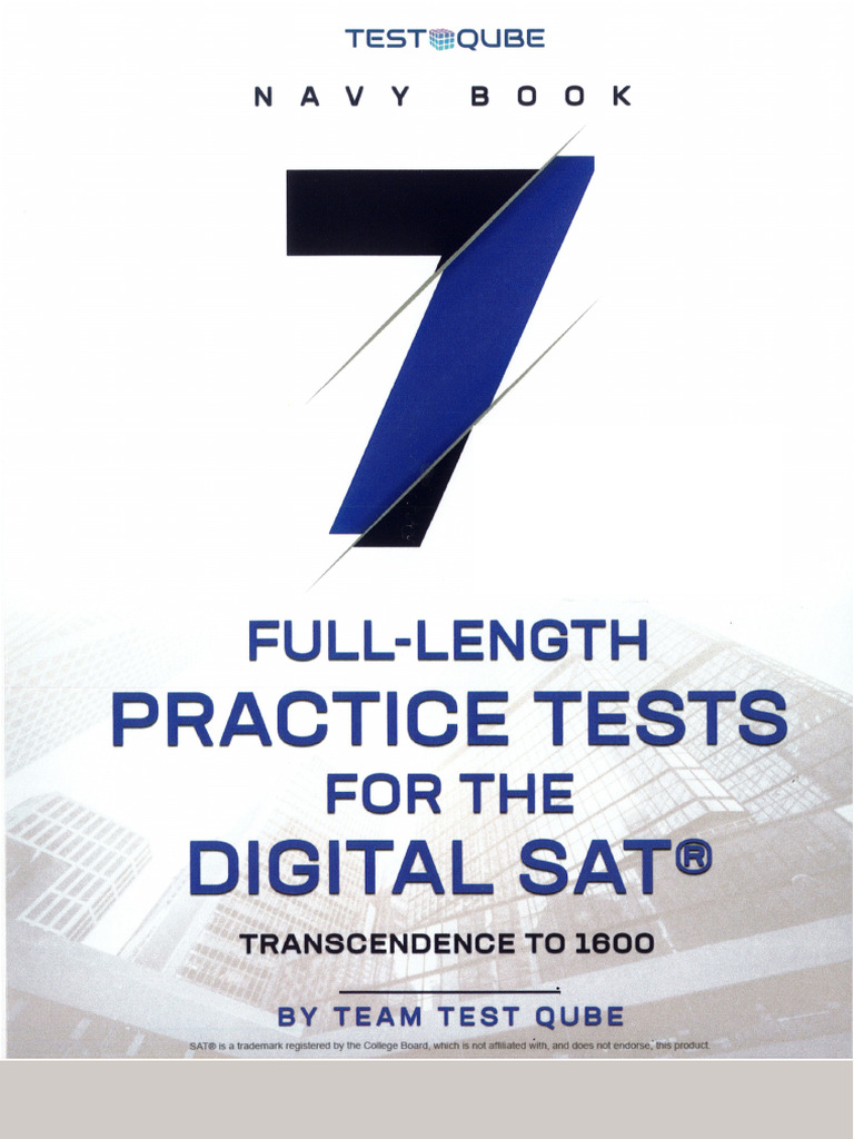 TEST QUBE - Digital SAT Practice Test 2 - English | PDF