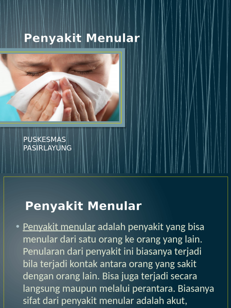 Macam Macam Penyakit Menular | PDF