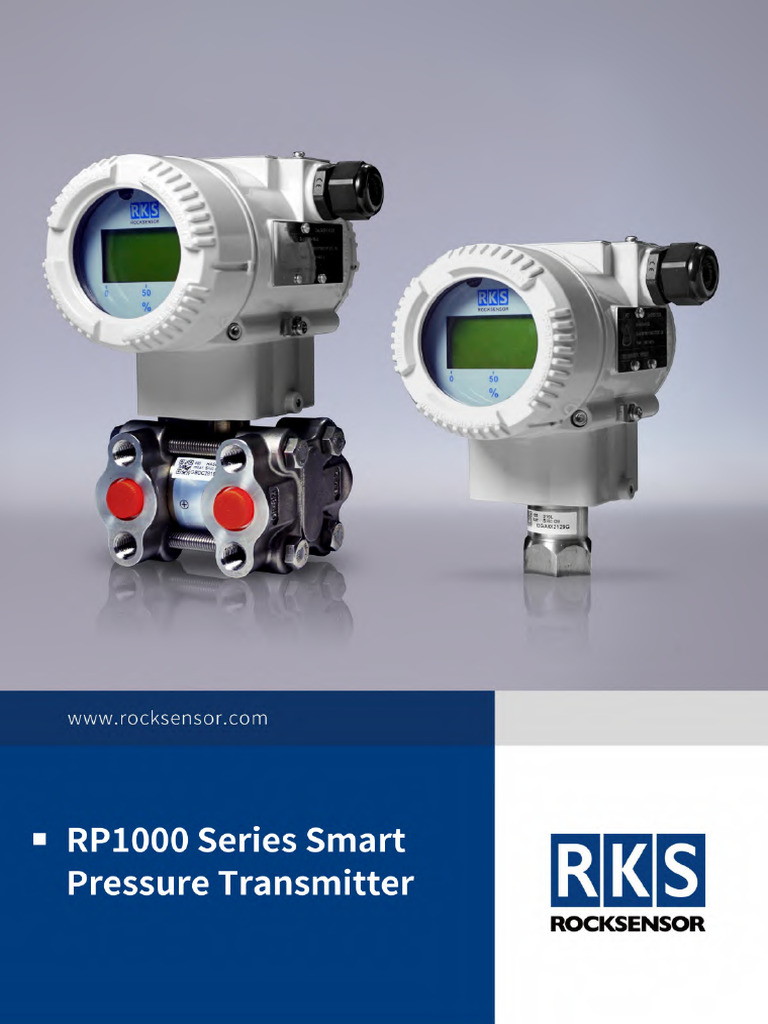 Rocksensor RP1000 Series Smart Pressure Transmitter | PDF