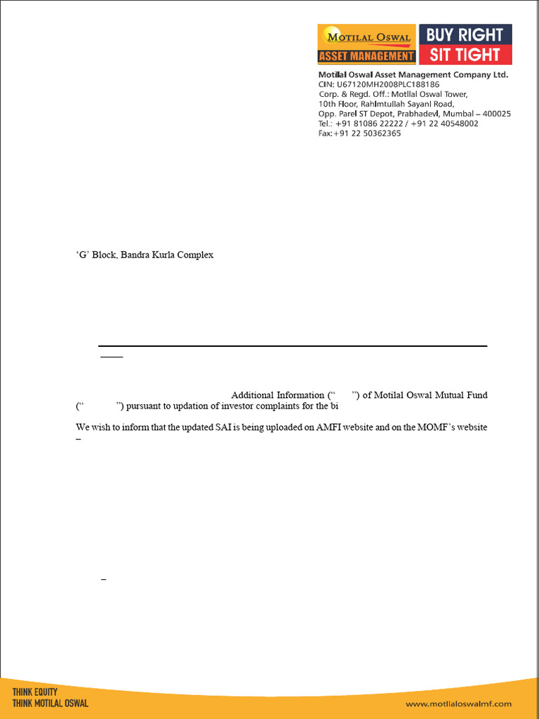 2091852787statement of Additional Information | PDF | Board Of ...