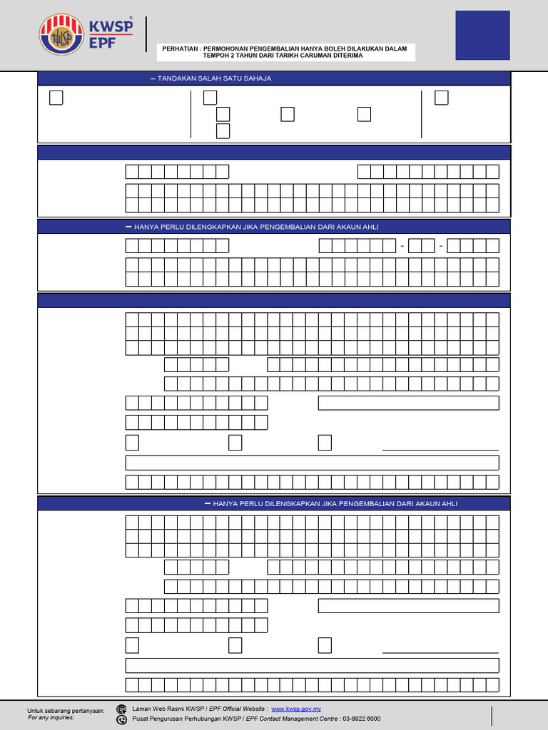Form KWSP 14 BM | PDF