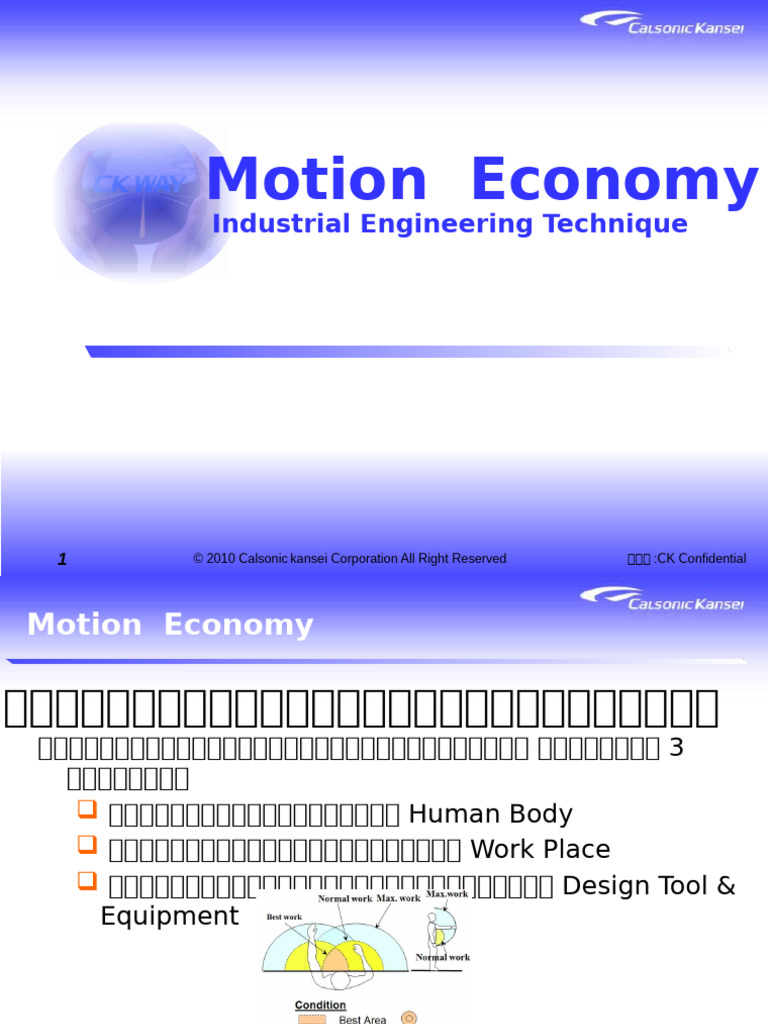 Motion Economy | PDF