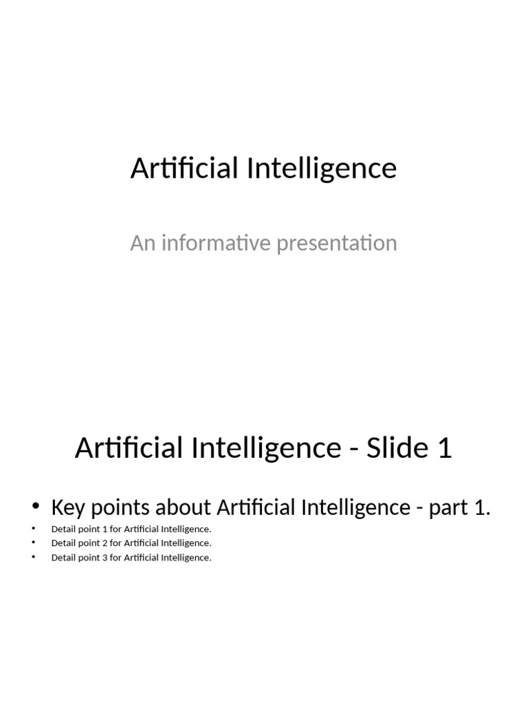 Artificial Intelligence | PDF