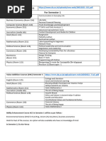GE Course Guidelines for DU 2025-2026 | PDF | Bachelor's Degree ...