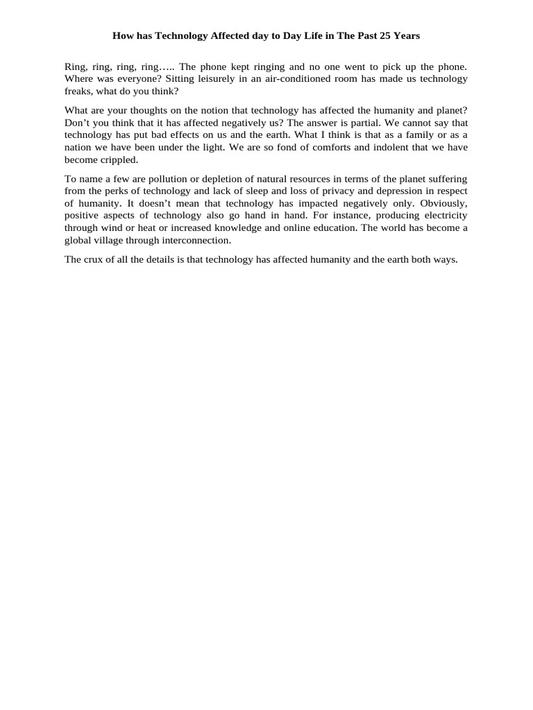 Humanities Essay Pdf