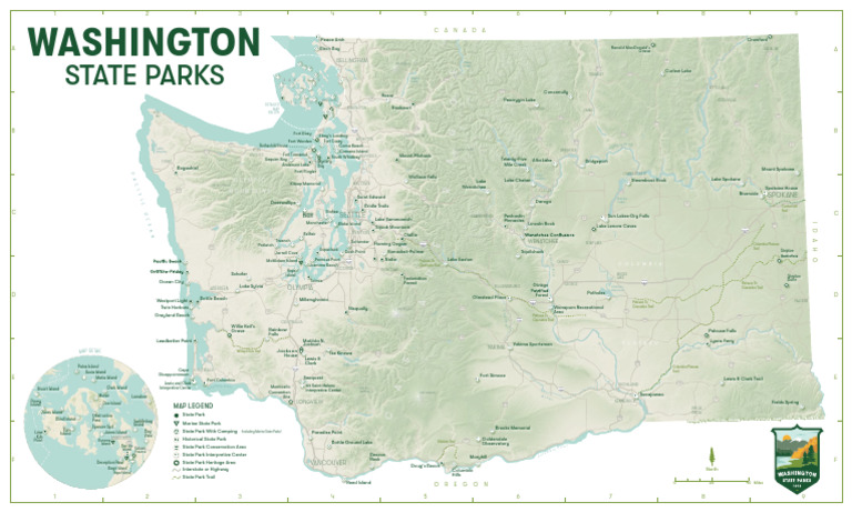 Washington State Parks Map | PDF