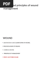 Sterile Field and Wound Dressing Guide | PDF | Wound | Medicine