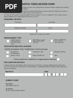 AARTO 14 Revocation Application Form | PDF