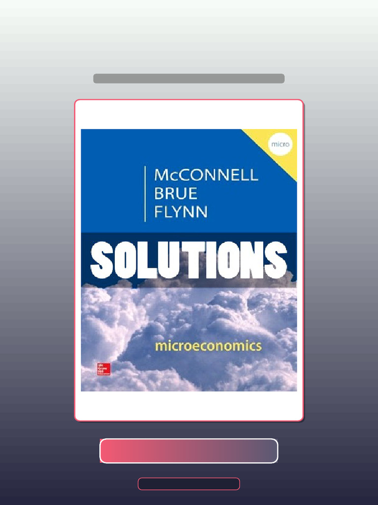 Microeconomics 20 Ed McConnell Ebook and TestBank Bundle Download ...