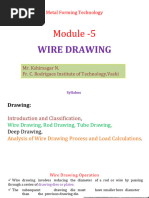 Wire Drawing Formulas | PDF | Wire | Engineering Tolerance