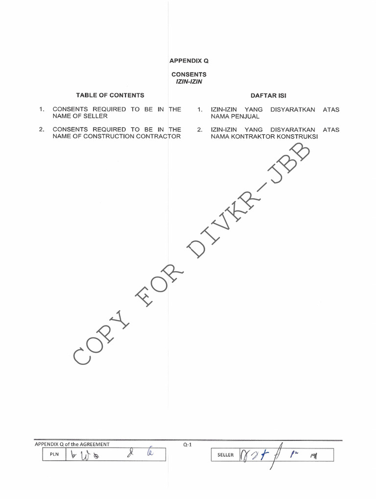 Appendix Q - Consents | PDF