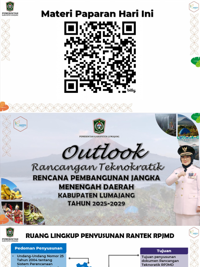 Paparan Rantek RPJMD 2025-2029 | PDF