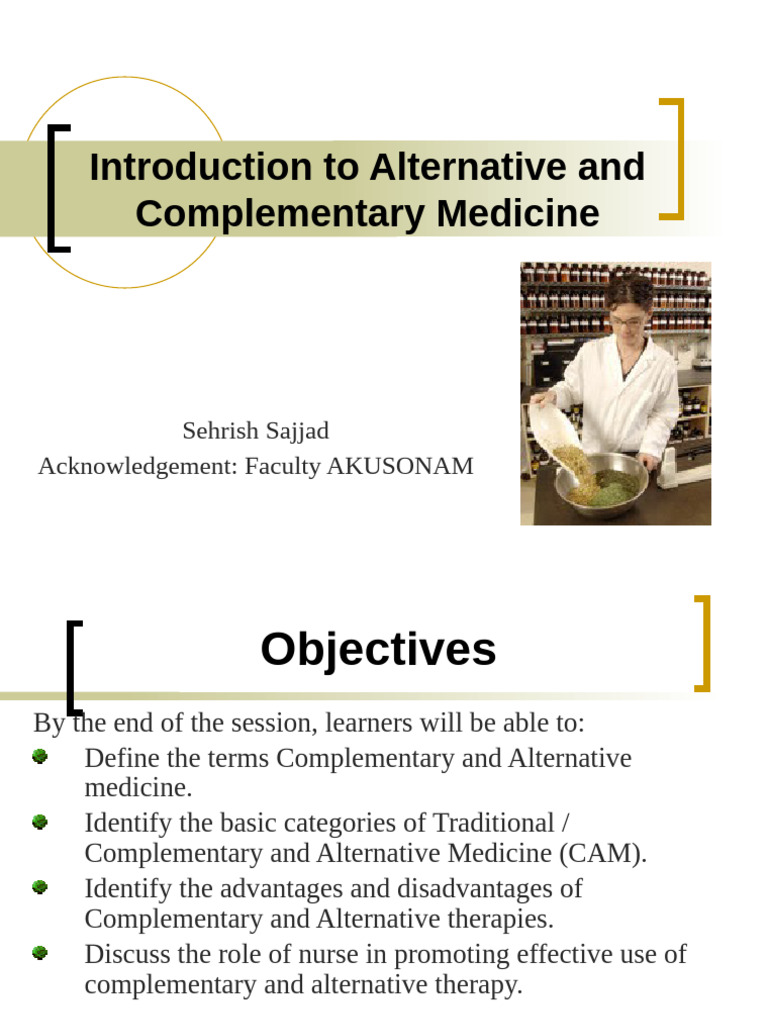 Complementary and Alternative Medicine | PDF | Alternative Medicine ...