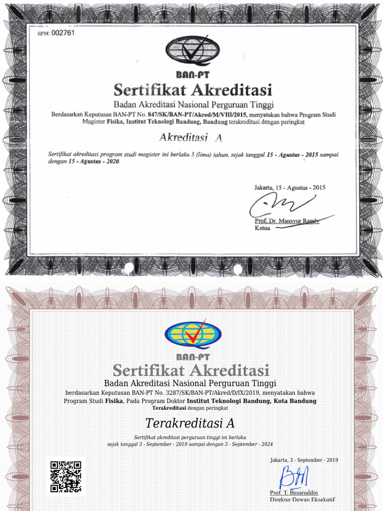 Akreditasi Prodi S2 Dan S3 - Mirda Prisma Wijayanto - Mirda Prisma Wijayanto - Fisika ...