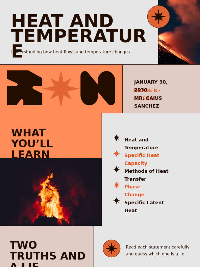 Understanding Heat and Temperature Concepts | PDF | Heat | Heat Transfer