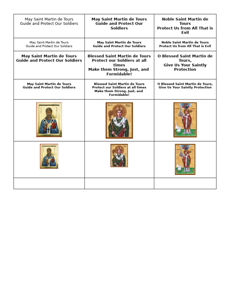 Saint Martin de Tours | PDF
