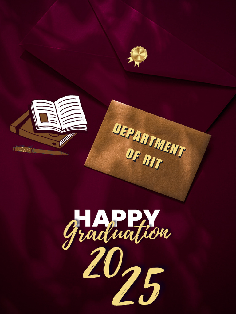 Graduation Party Invitation | PDF