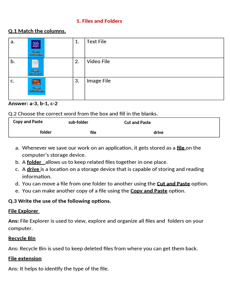 As WB CB III CS Files and Folders | PDF | Computer File | Computing ...