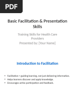 Creating A Participantfacilitator Guide Templates and Tools Final | PDF ...