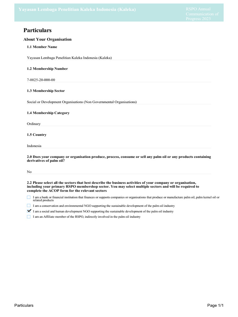 Yayasan Lembaga Penelitian Kaleka Indonesia (Kaleka ACOP2023 | PDF ...