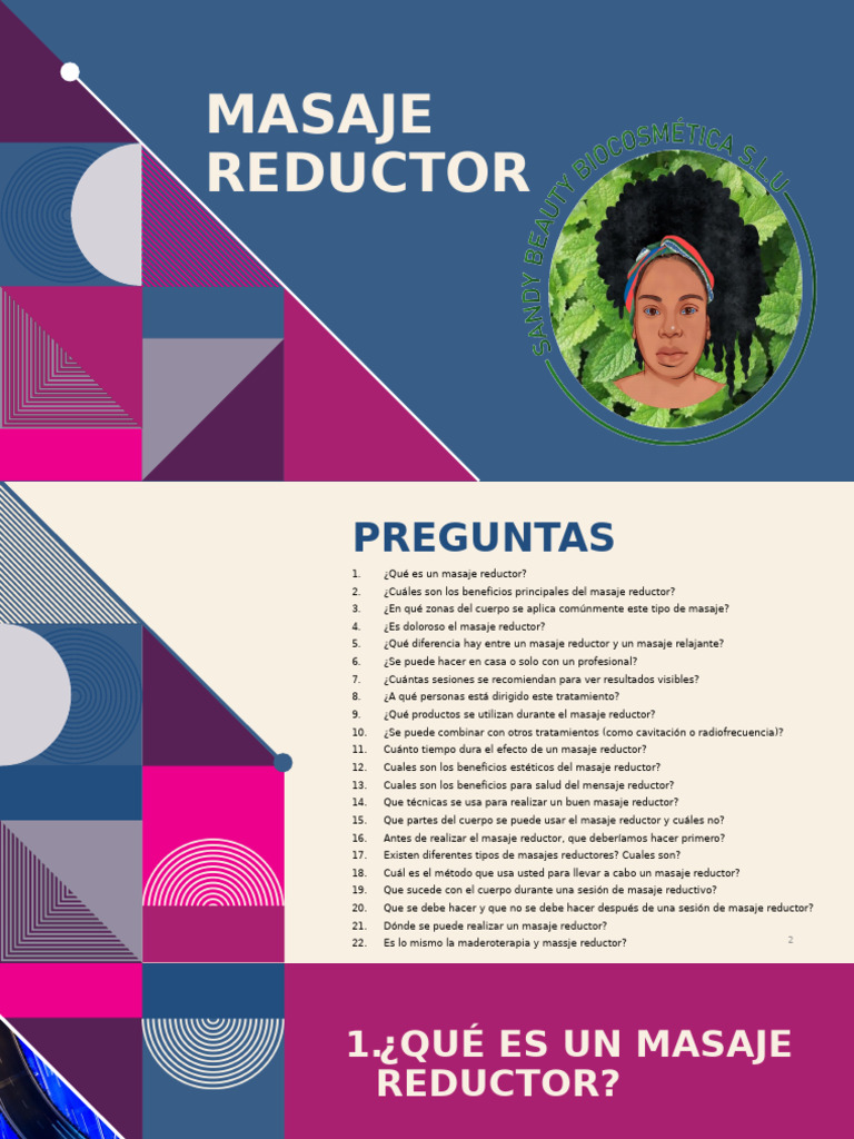 Masaje Reductor | PDF | Masaje | Especialidades Medicas