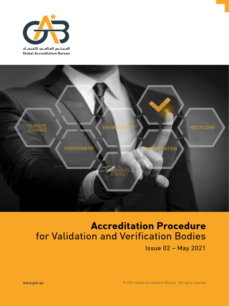 Accreditation Procedure GHG VVB May2021 | PDF | Verification And Validation