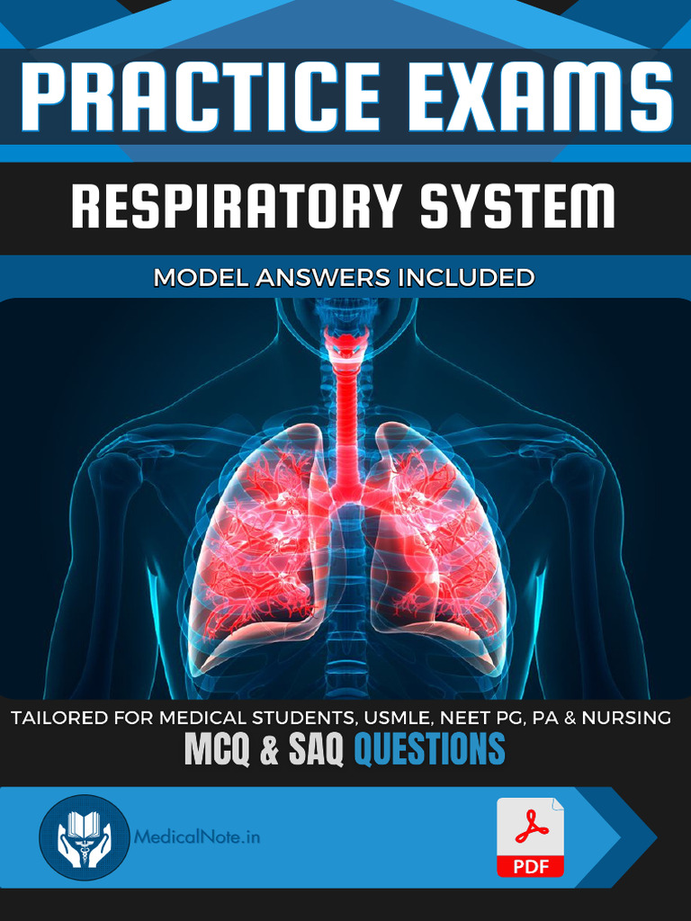 Respiratory System Exam Questions & Answers | PDF | Respiratory Tract ...
