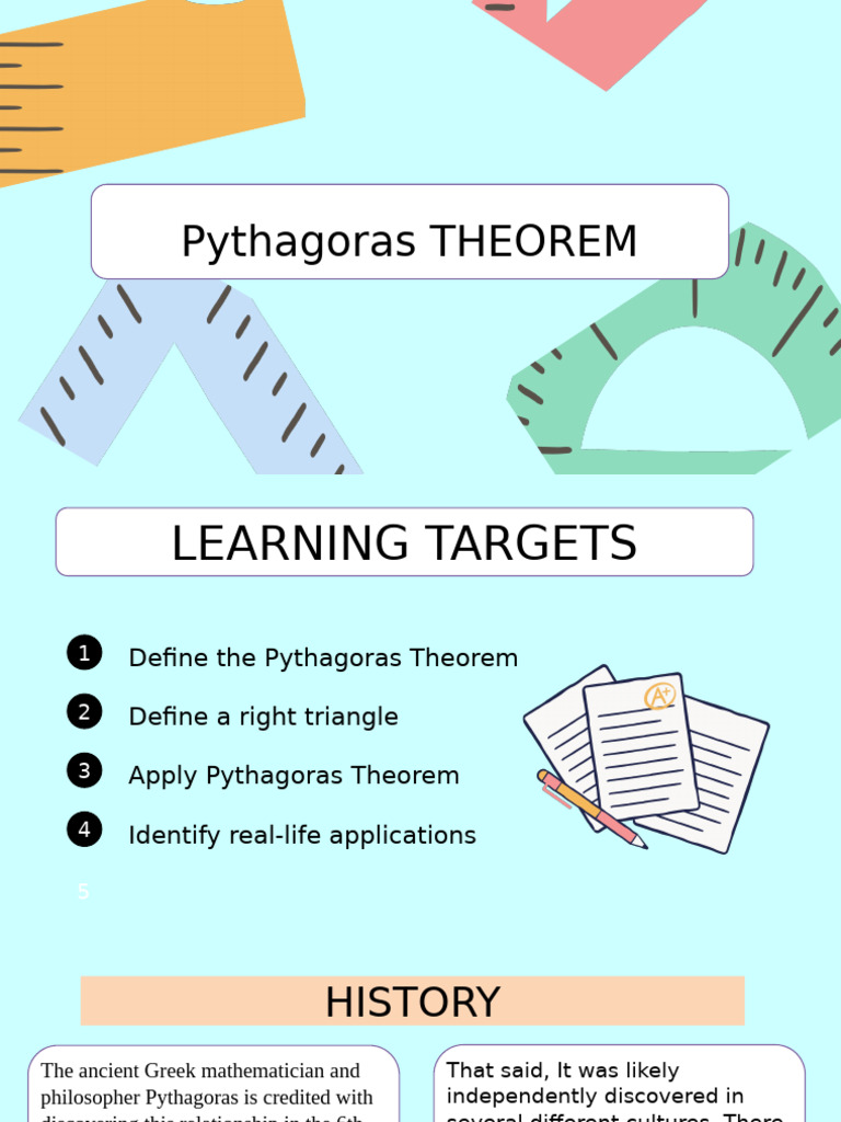 Understanding the Pythagorean Theorem | PDF