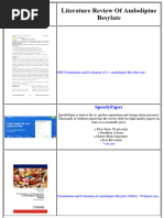 Amlodipine 10 MG Tablets - Summary of Product Characteristics (SMPC ...