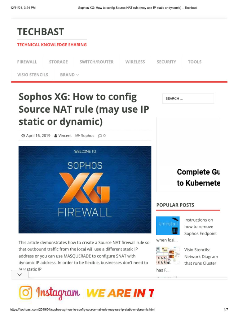 Static IP Mapping | PDF