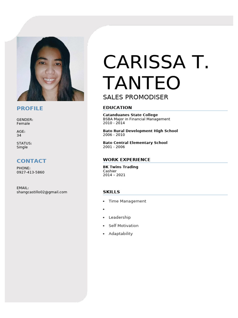 Carissa T | PDF