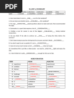 C1 Word Formation List | PDF