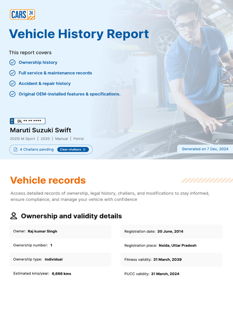 Maruti Sample Report v1 | PDF