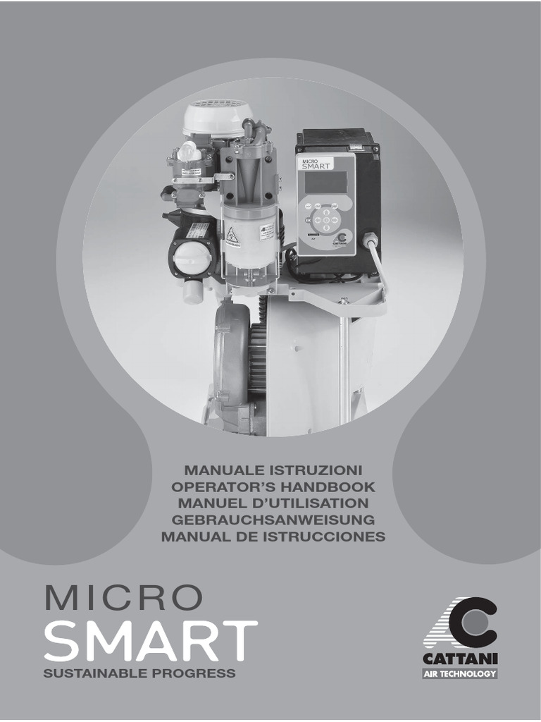 Cattani Micro-Smart User Manual | PDF | Menu (Computing) | Mains ...