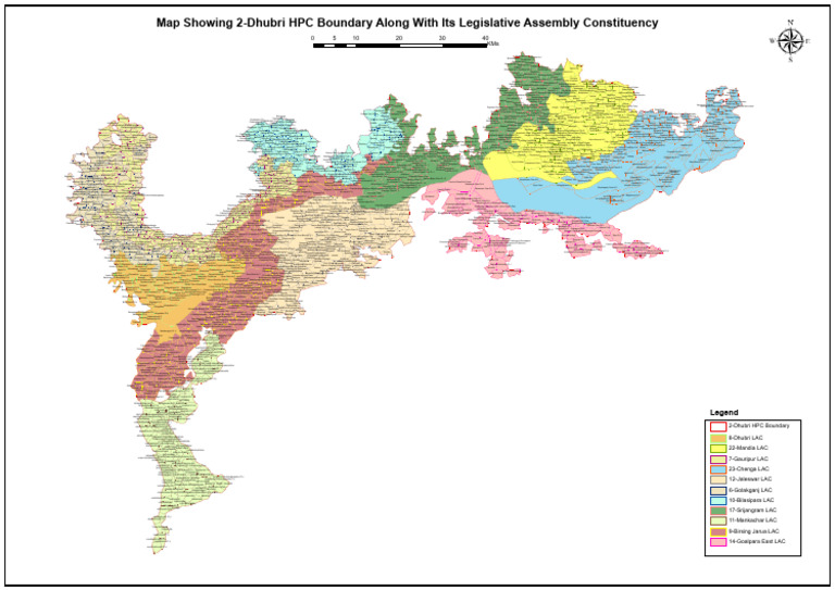 Dhubri District Assembly Map | PDF