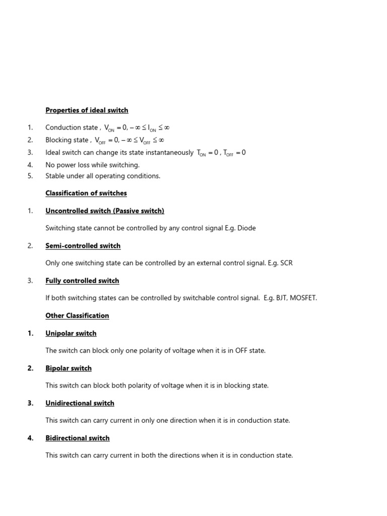 Basics of Power Electronics | PDF | Power Electronics | Power Engineering