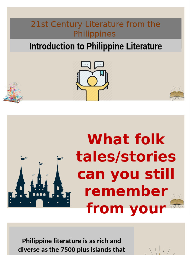 Philippine Literature: An Overview | PDF | Poetry | Narrative