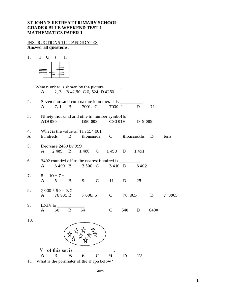 6G Maths P1 Weekend Test 1 | PDF | Euclidean Geometry | Mathematics