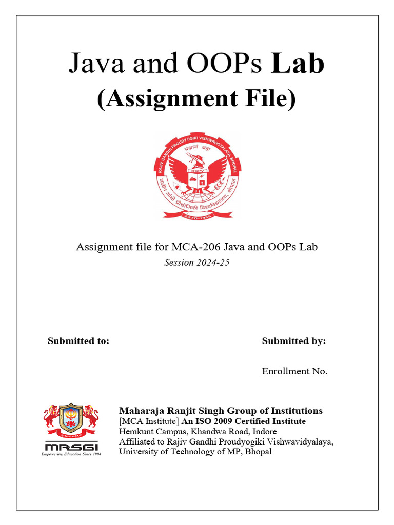 Assignment File Cover Page) | PDF