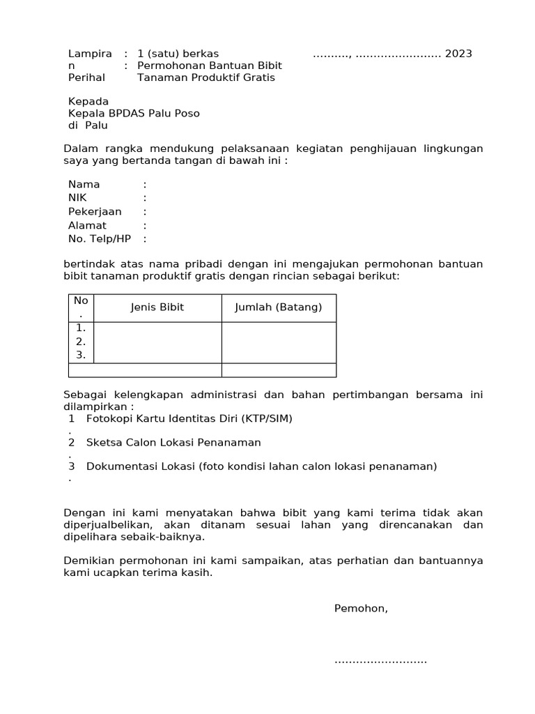 Format Bipro | PDF